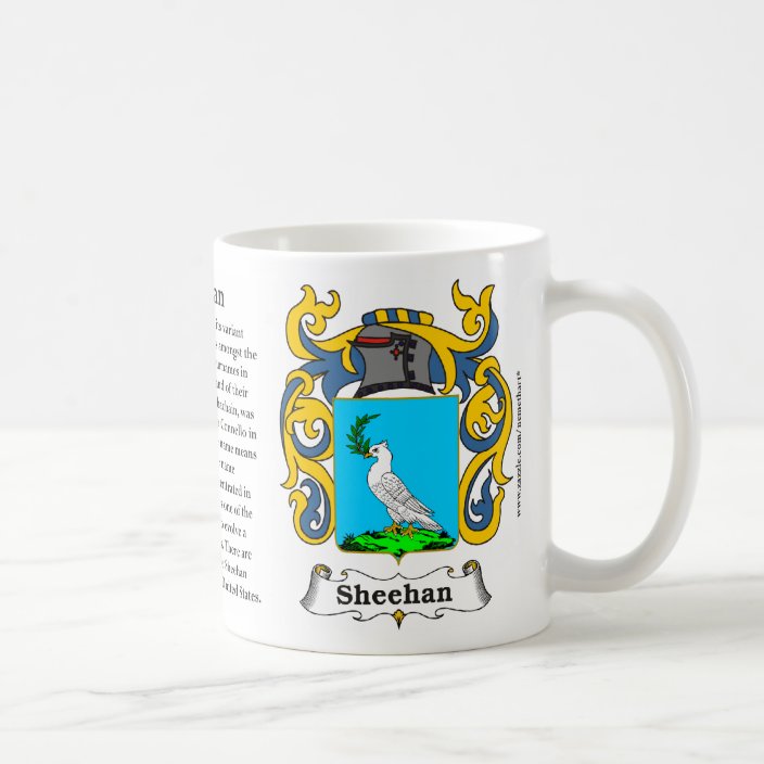 Sheehan Family Coat of Arms Mug | Zazzle.com