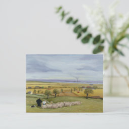 Sheep Farmer Isle of Sheppey Postcard | Zazzle