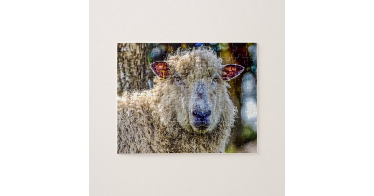 Sheep Jigsaw Puzzle | Zazzle
