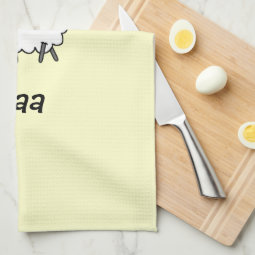 Sheep Kitchen Towel | Zazzle