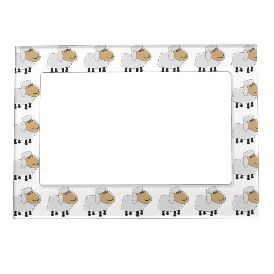 Sheep Magnetic Picture Frame | Zazzle.com