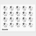 Sheep Stick Figure Sticker | Zazzle