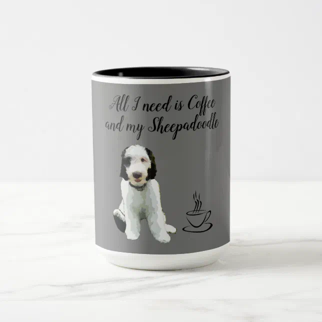 Sheepadoodle Coffee Mug | Zazzle
