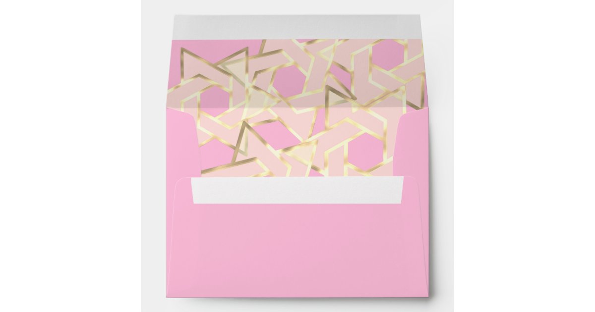 Sheer Gold Star of David Envelope | Zazzle
