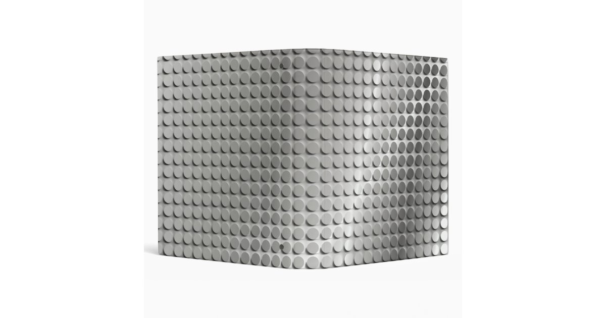 Sheet Metal 3 Ring Binder | Zazzle