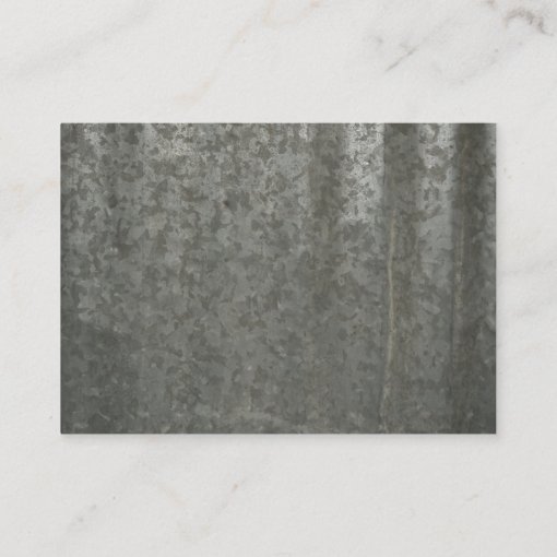 Sheet Metal Business Card | Zazzle