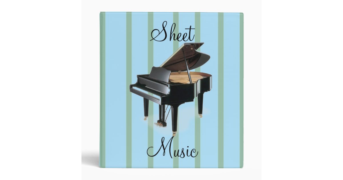 Sheet Music Binder | Zazzle