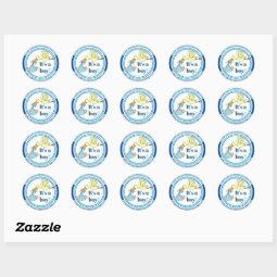 Sheet of Stickers - It's a Boy! | Zazzle