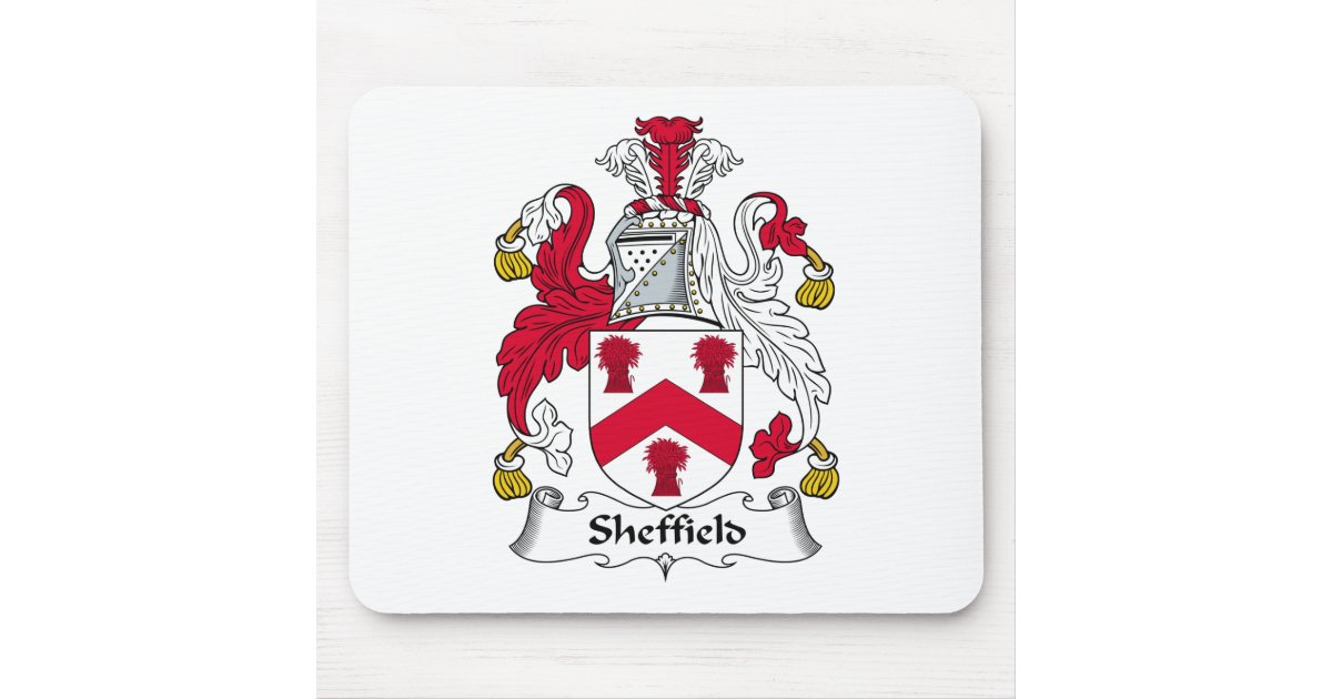 Sheffield Family Crest Mouse Pad | Zazzle