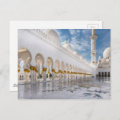Sheikh Zayed mosque Postcard | Zazzle