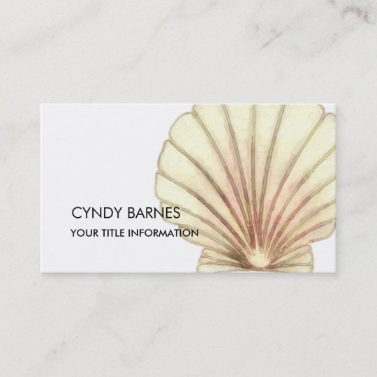 Shell Business Card | Zazzle.com