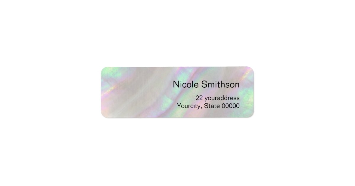 shell labels | Zazzle