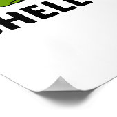 SHELL YEAH TURTLE POSTER | Zazzle