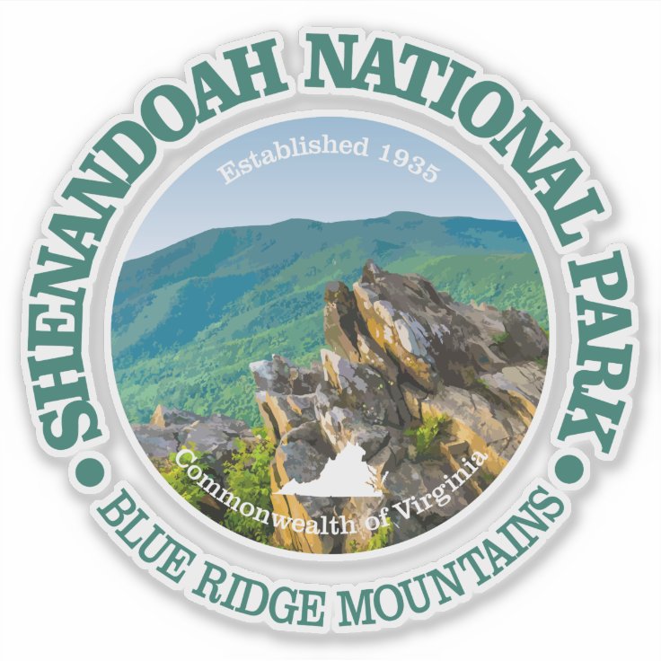 Shenandoah NP Sticker | Zazzle