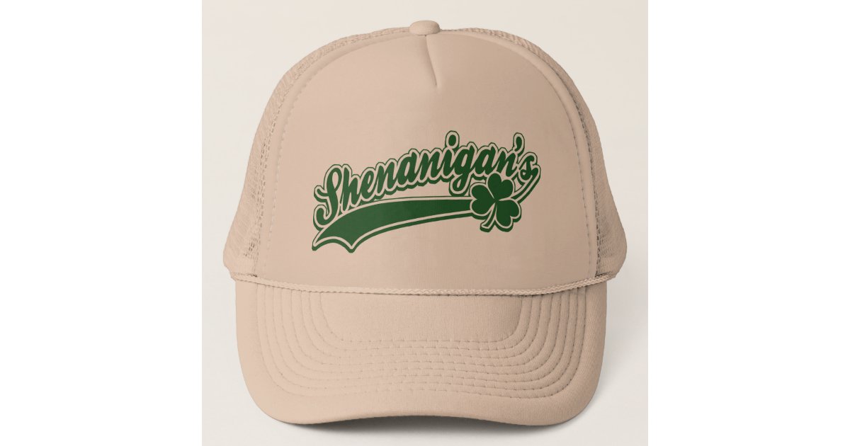 SHENANIGAN'S - hat | Zazzle