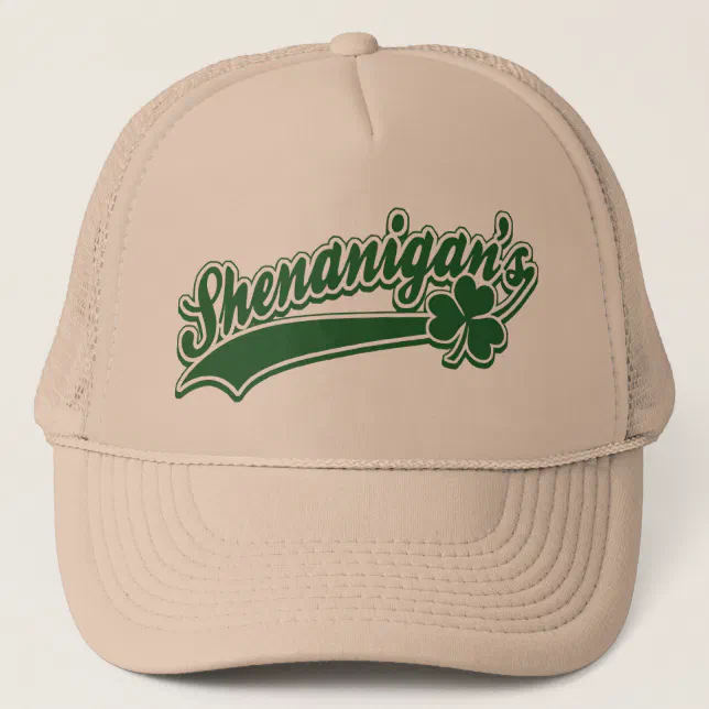 SHENANIGAN'S - hat | Zazzle