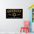 Sheriff Western Style Poster | Zazzle
