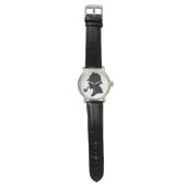 Sherlock Holmes Silhouette Wrist Watch | Zazzle