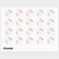 She's Been Scooped Up Custom Classic Round Sticker | Zazzle
