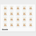 She's Off the Market Bridal Shower Square Sticker | Zazzle
