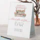 She's off the Market Mimosa Bar Table Tent | Zazzle