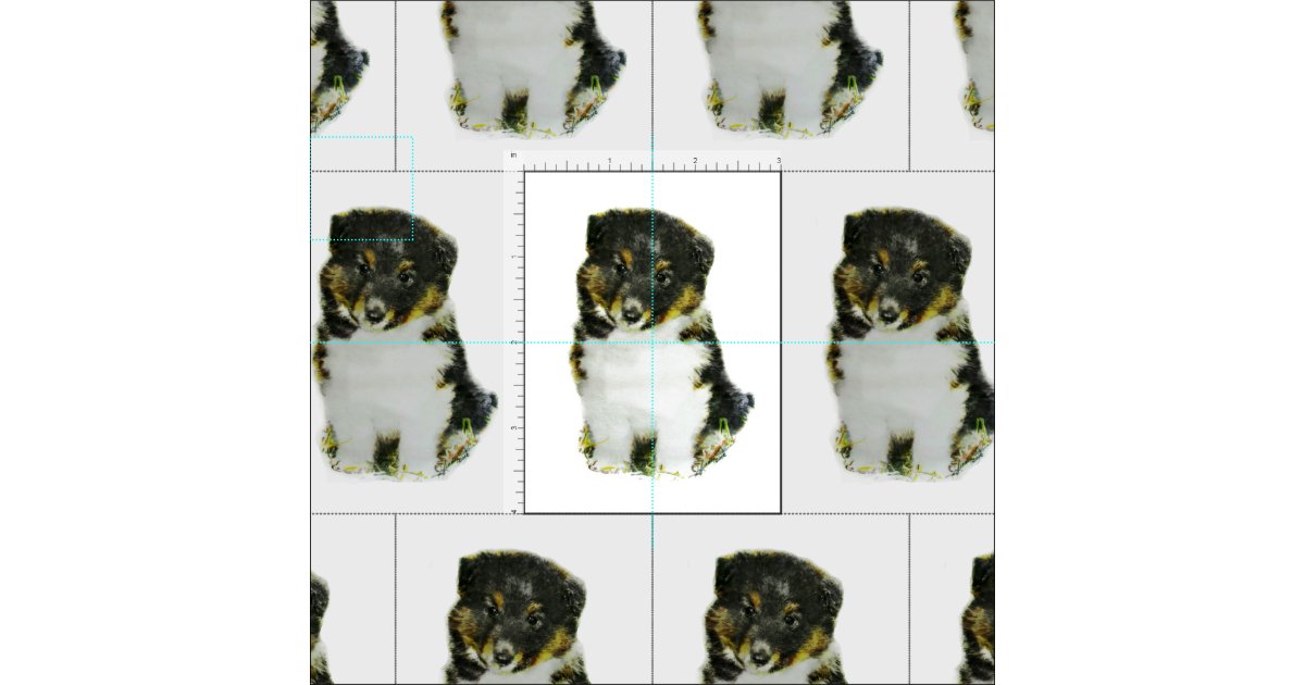 Shetland Sheepdog Fabric | Zazzle