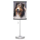 Shetland Sheepdog Sheltie Art Gifts Table Lamp | Zazzle