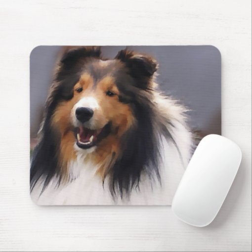 Shetland Sheepdog Sheltie Gifts Mouse Pad | Zazzle