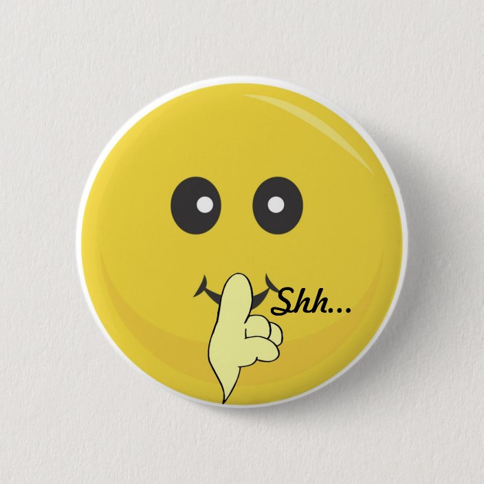 Shhh… Button | Zazzle.com