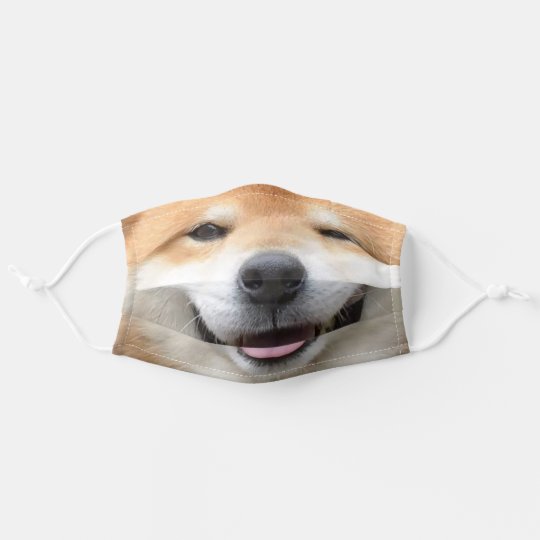 Shiba Inu #3 Adult Cloth Face Mask | Zazzle.com