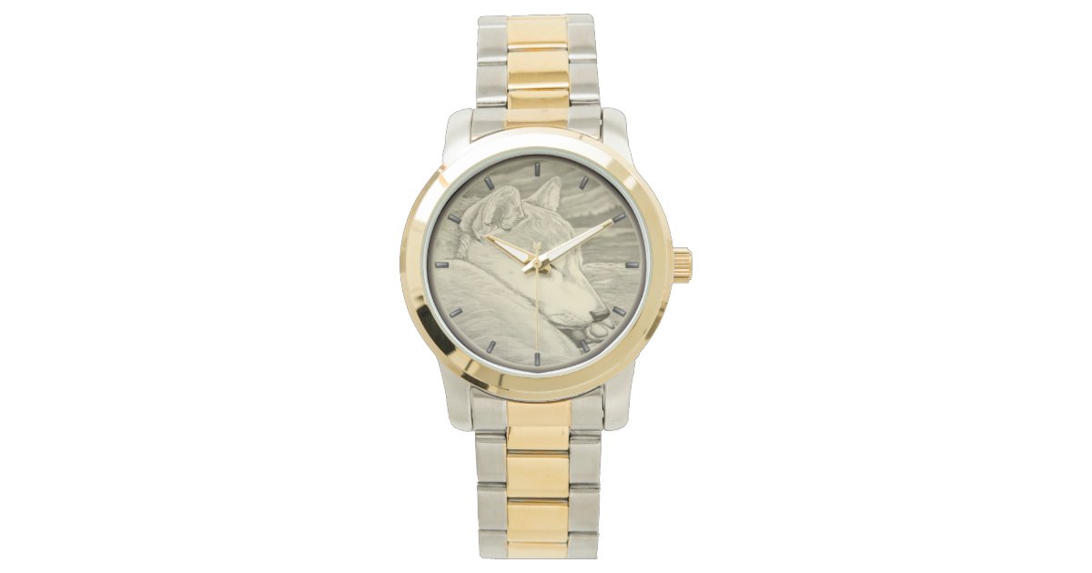 Shiba Inu Watch Dog Lover Shiba Inu Wrist Watch | Zazzle