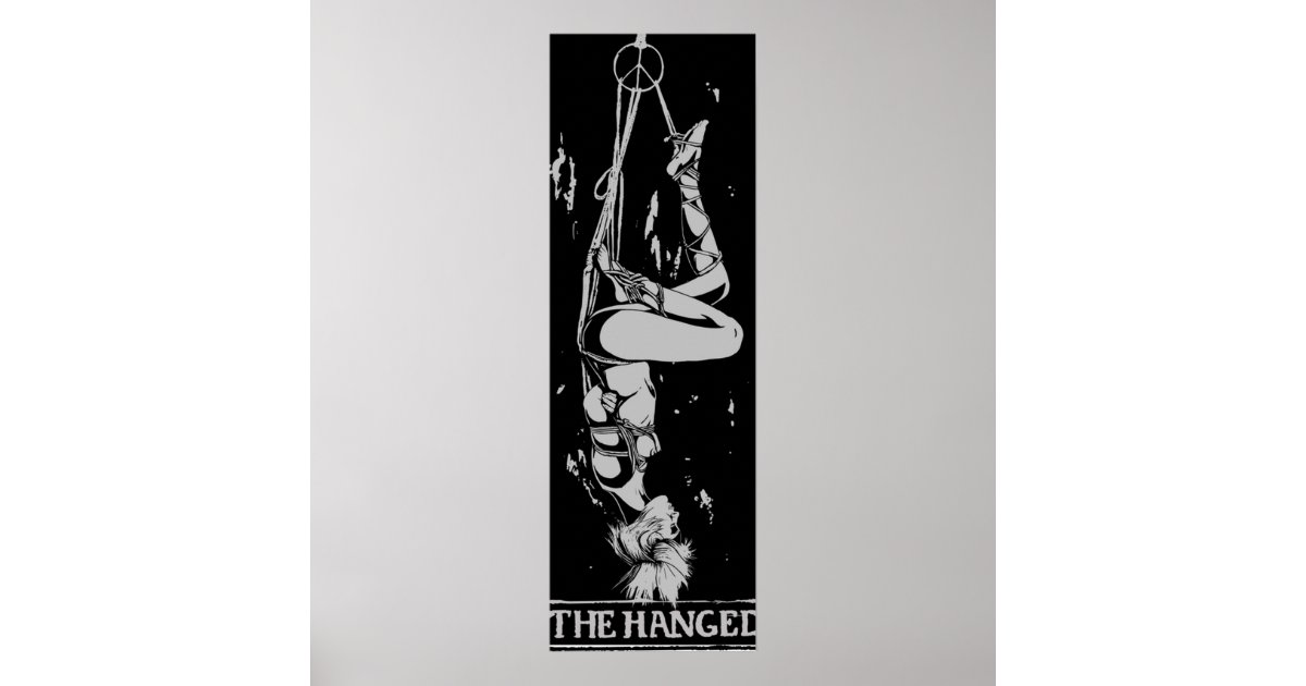 shibari hanged poster | Zazzle
