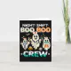 Shift Boo Boo Crew Nurse Ghost Halloween Nurses Rn Card | Zazzle