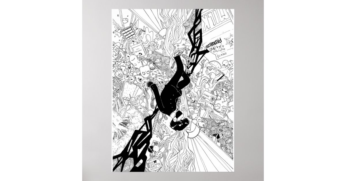 Shigeo MOB PSYCHO 100 FANART Poster | Zazzle