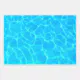 Shimmering Blue Pool Water Reflections Photo Wrapping Paper Sheets | Zazzle