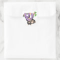 Shin Hebrew Aleph Bet Alphabet Chimpanzee Stickers | Zazzle