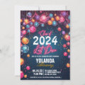 Shine Bright Last Disco Themed Graduation Party Invitation | Zazzle