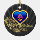 GUAM - emblem/flag/coat of arms/symbol Ceramic Ornament | Zazzle.com