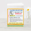 SHINGLES RX Prescription for Health Get Well Card | Zazzle