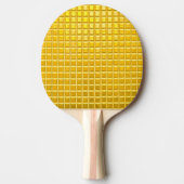 shining gold pattern textures ping pong paddle | Zazzle