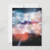 Shining Lights and Fireworks Sweet Sixteen Invite | Zazzle