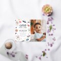 Shiny One Small Step Space 1st Birthday Photo Foil Invitation | Zazzle