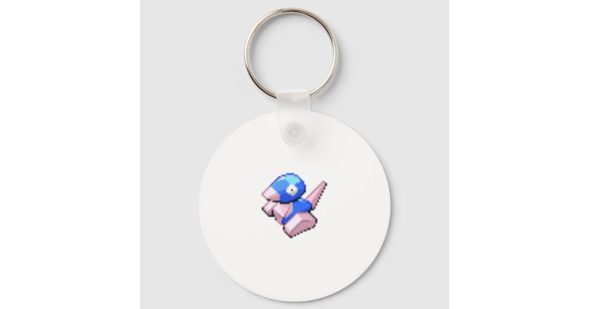 Shiny Porygon Keychain | Zazzle
