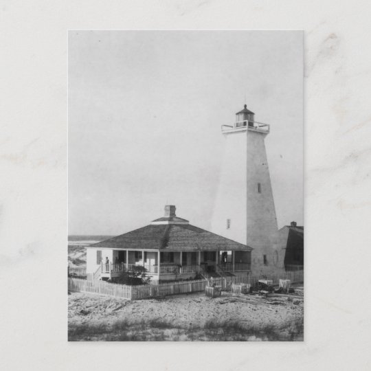 Ship Island Lighthouse Postcard | Zazzle.com