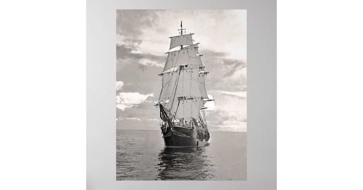 Ship Joseph Conrad Poster | Zazzle