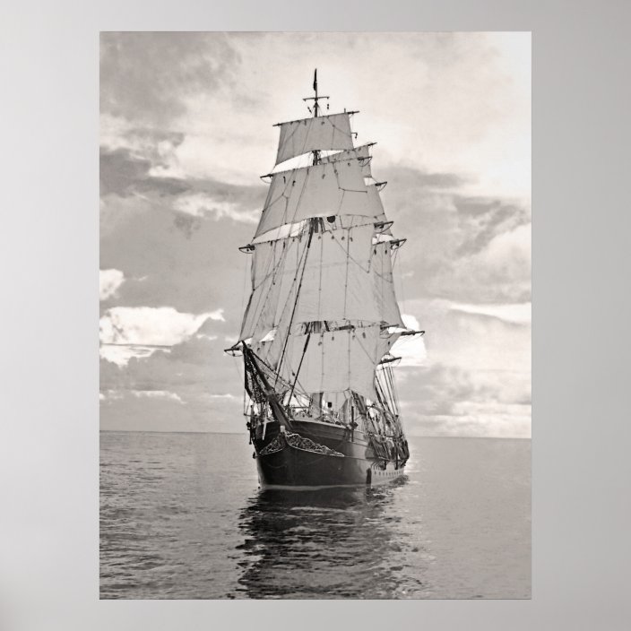 Ship Joseph Conrad Poster | Zazzle.com