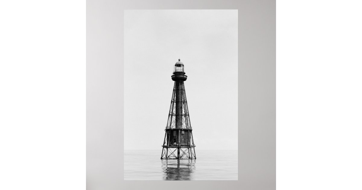 Ship Shoal Light Station Poster | Zazzle