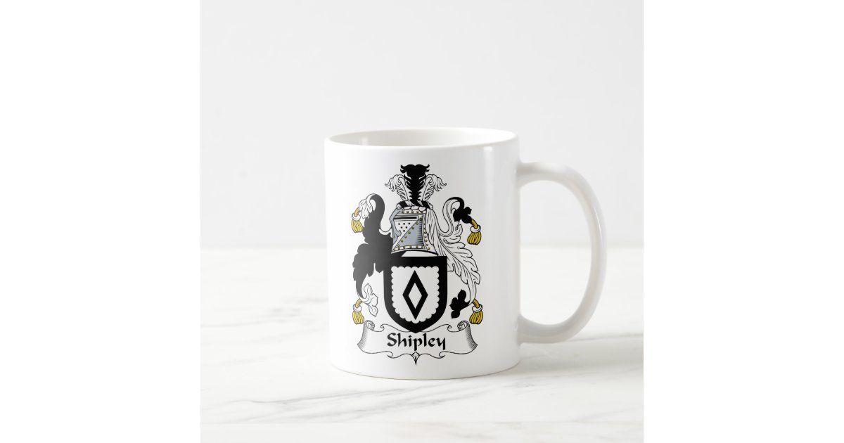 Shipley Family Crest Coffee Mug | Zazzle