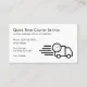 Shipping And Package Courier Business Card | Zazzle
