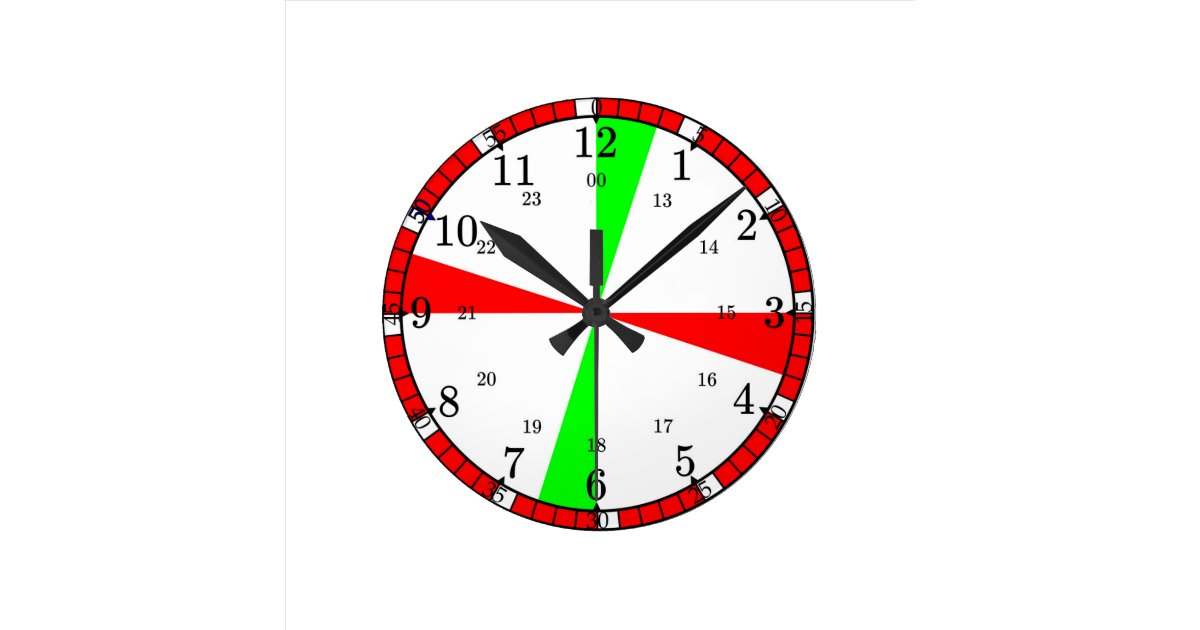Ship's radio room clock. round clock | Zazzle.com